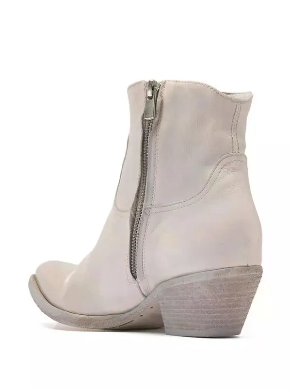 Officine Creative Wanda Leather Boots - White