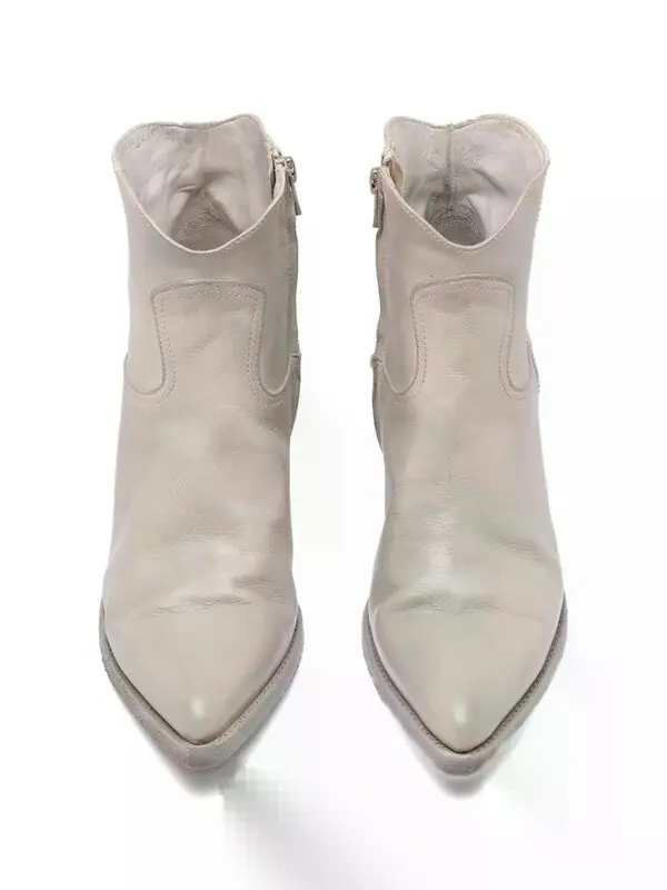 Officine Creative Wanda Leather Boots - White