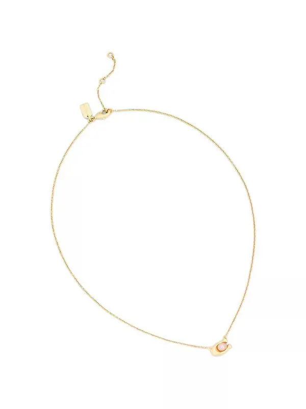 COACH Pendant Necklace - Gold
