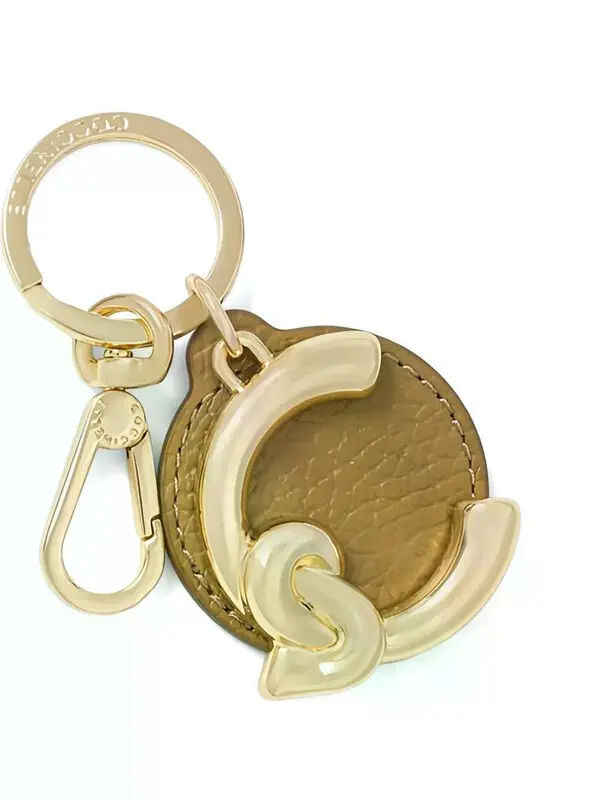 COCCINELLE C-me Keyring - Gold