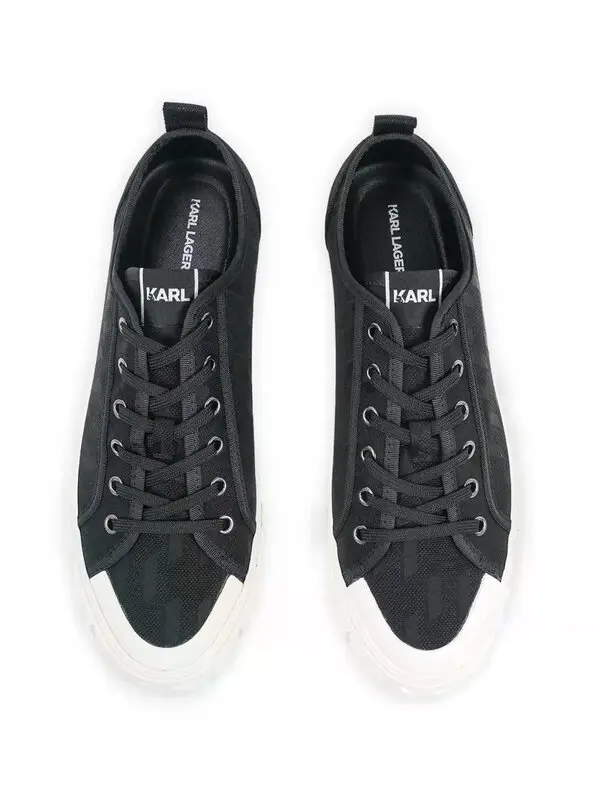 Karl Lagerfeld Lace-up Platform Sneakers