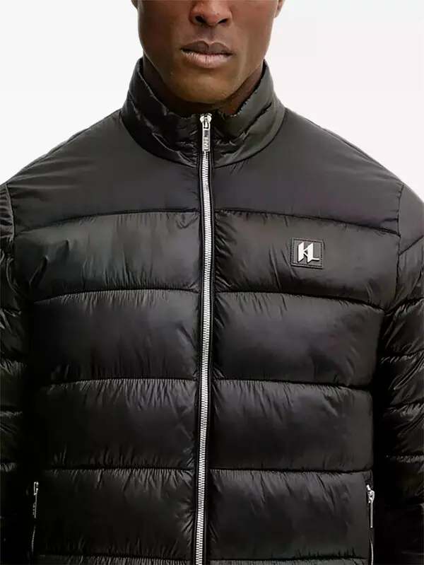 Karl Lagerfeld Quilted Zip-up Jacket