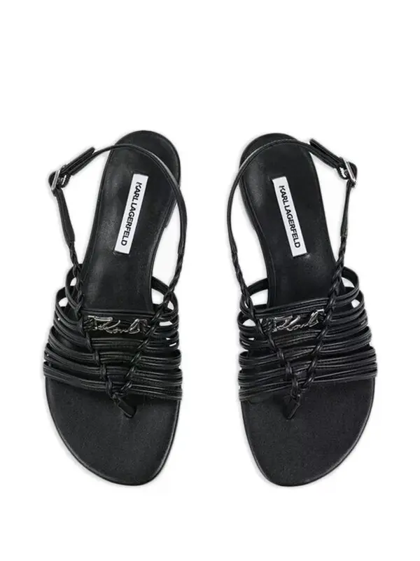 Karl Lagerfeld Alisso Ii Braided Sandals
