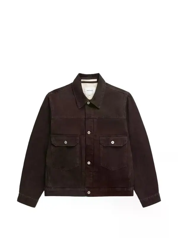 Norse Projects Cotton Pocket Jacket - Brown