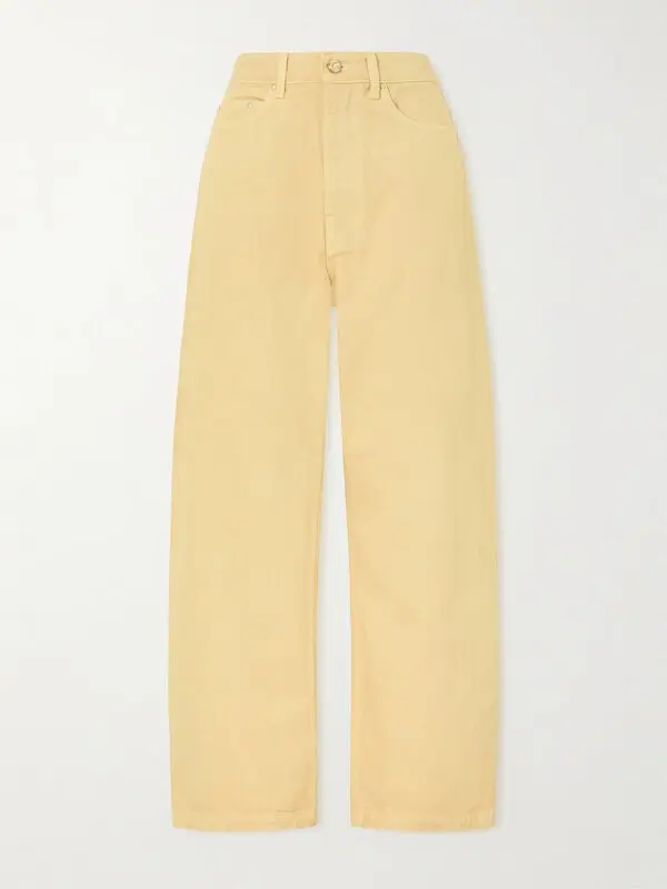 Ossou Mid-rise Wide-leg Jeans