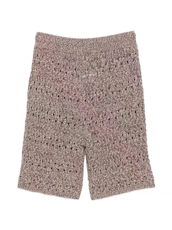 ROBERTO COLLINA Open-knit Drawstring Shorts