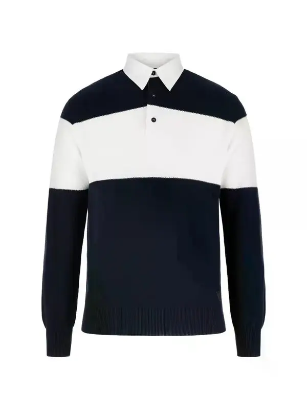 Guess Polo Neck Sweater - Blue