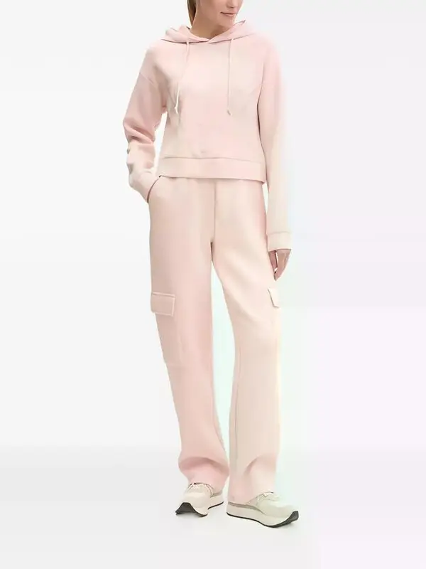 Guess Logo Hooded Top - Pink