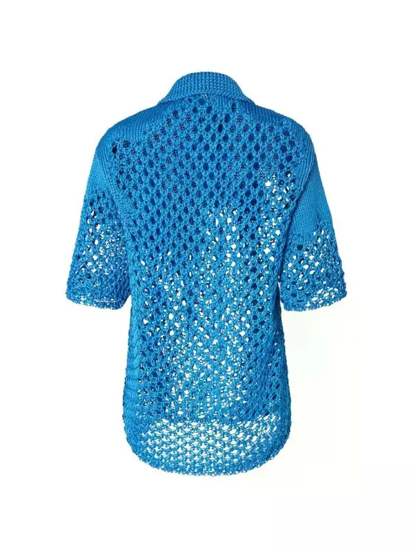 Fendi Knitted Polo Top