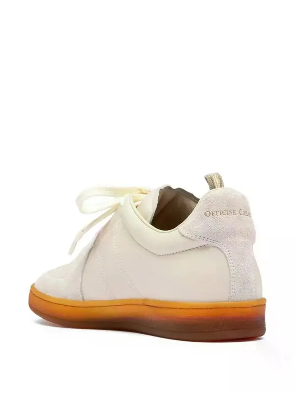 Officine Creative Militia 102 Panelled Leather Sneakers