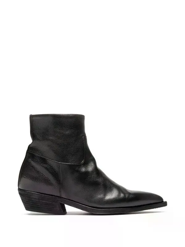 Officine Creative Noelie Dd Pointed-toe Leather Boots