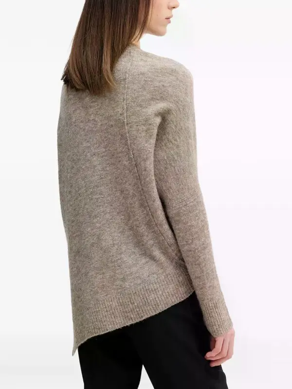 ALLSAINTS Lock Asymmetric Hem Sweater