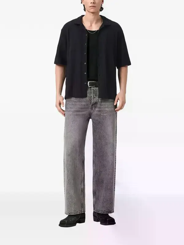 ALLSAINTS Short-sleeve Textured Shirt