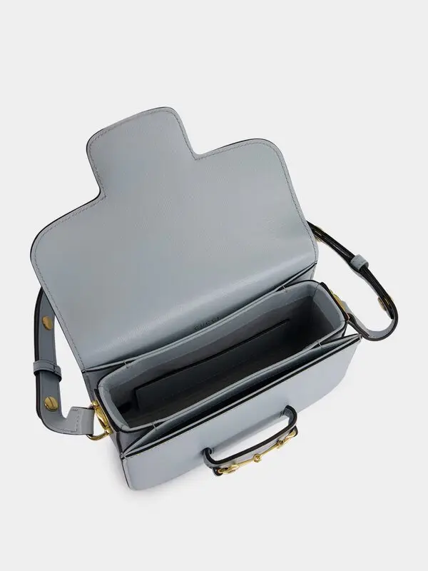 Gucci Horsebit 1955 Small Shoulder Bag - Blue