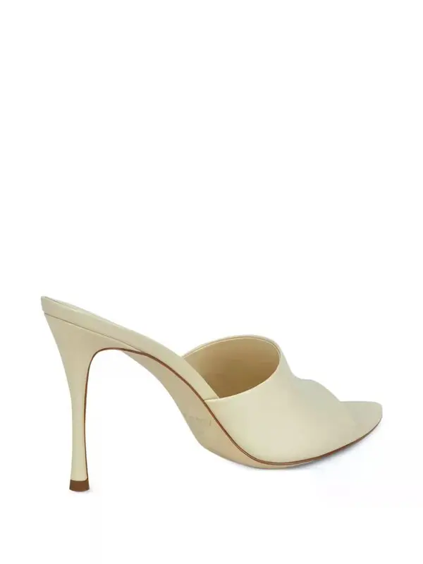 POTAMY Pointed Leather Mules