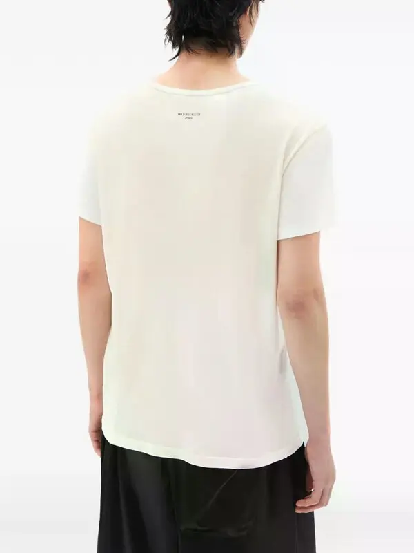 ANN DEMEULEMEESTER Idar Slogan-print T-shirt