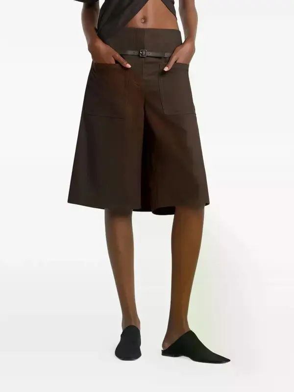 COURREGES Knee-length Skorts - Brown