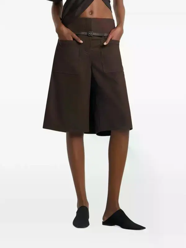 COURREGES Knee-length Skorts - Brown
