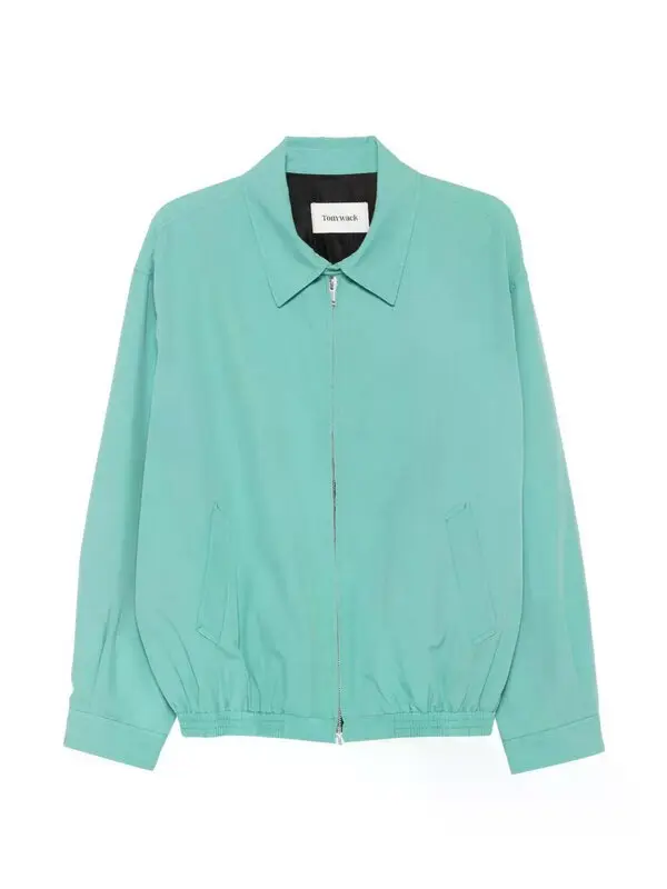 TONYWACK Collared Zip Jacket