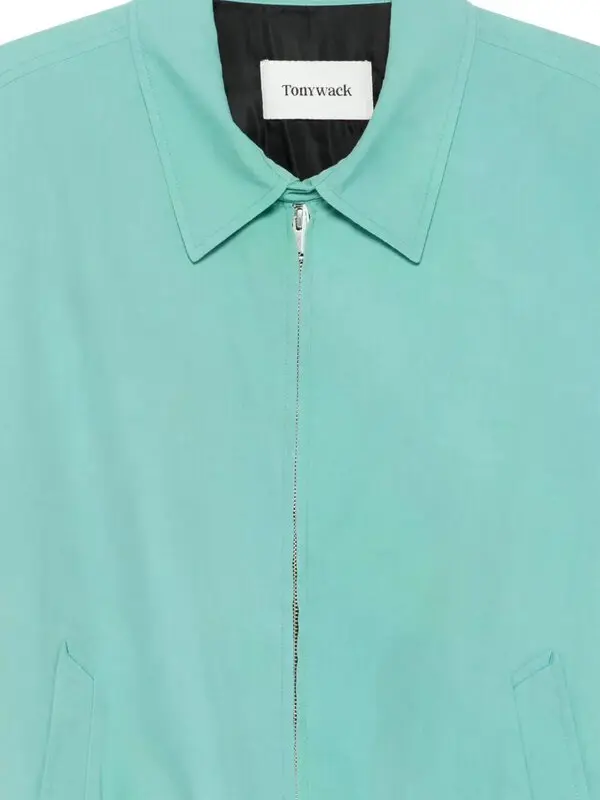 TONYWACK Collared Zip Jacket