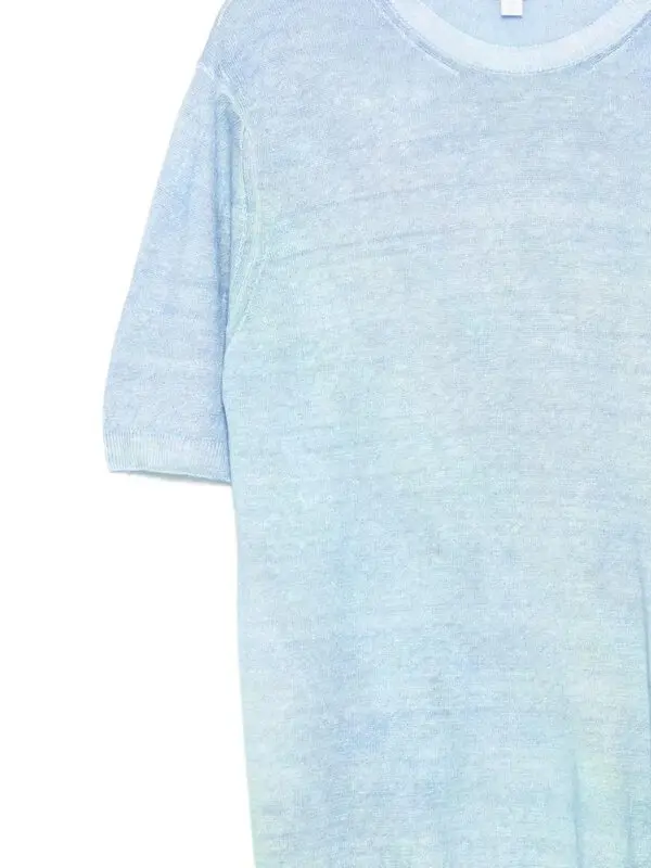 120% Lino Linen Short Sleeve T-shirt