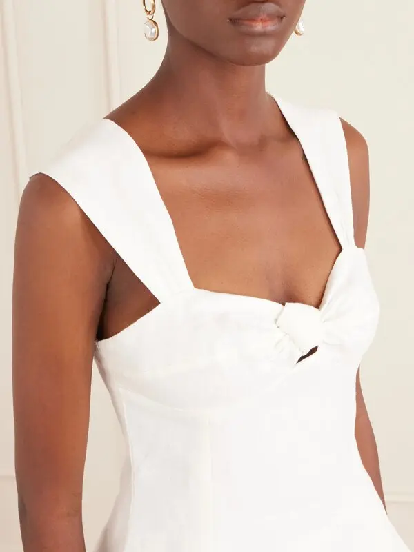 Faithfull The Brand Pallida Linen Top