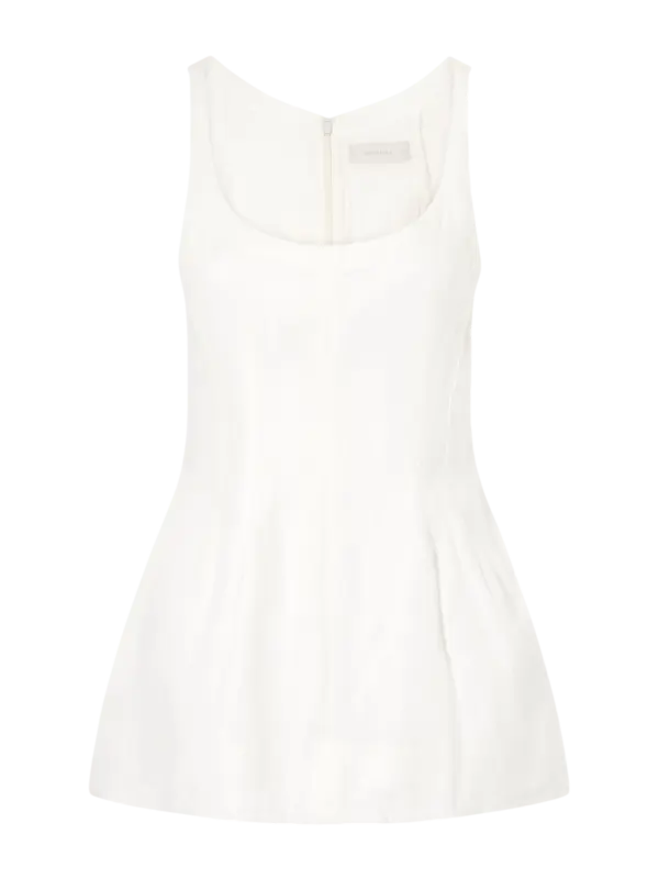 Faithfull The Brand Syna Linen Blouse - White