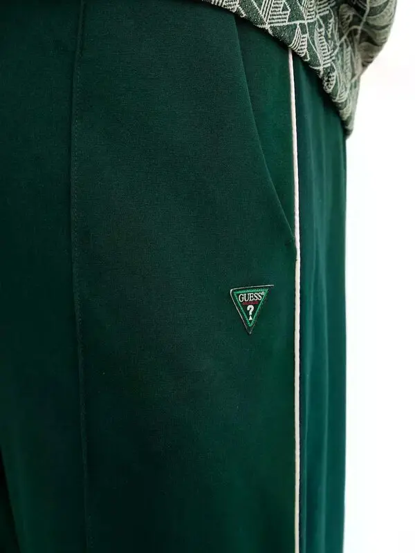 Guess Side-piping Track Pants - Green
