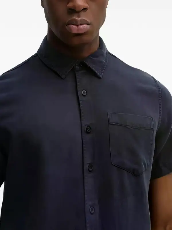 Guess Button Patch Pocket Shirt