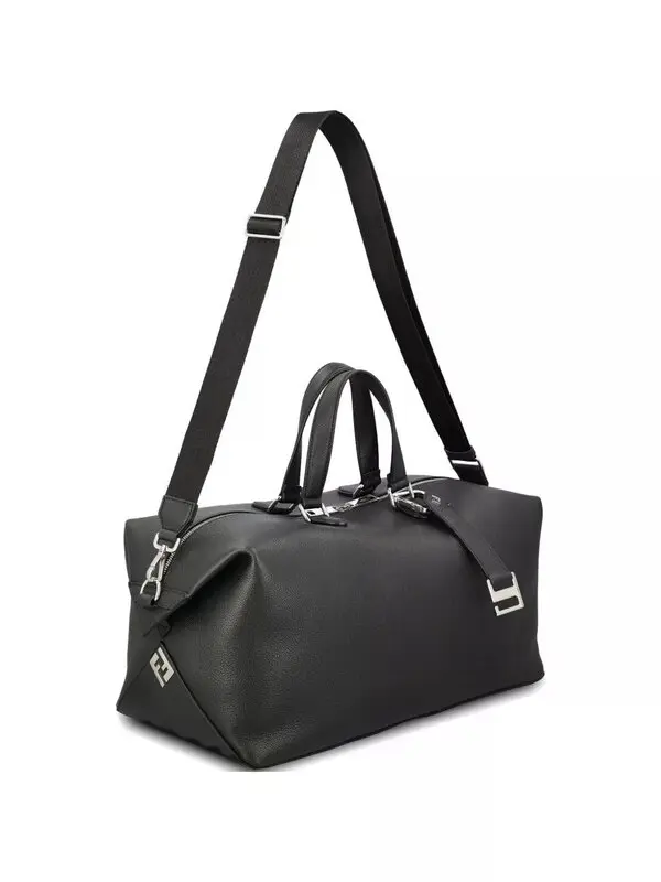 Fendi Lui 45 Leather Duffle Bag - Black