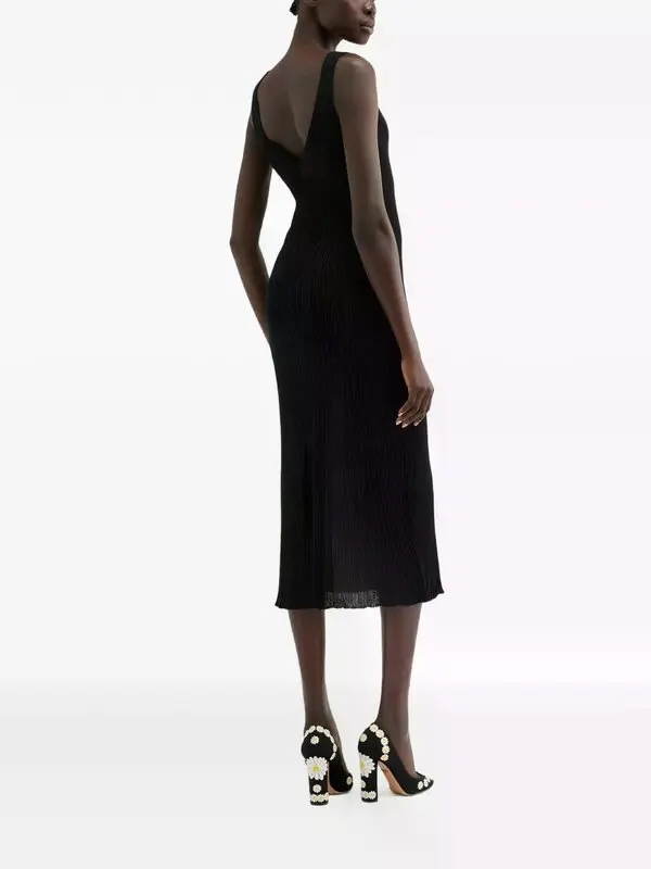 MARGHERITA MACCAPANI Tie-up Midi Dress
