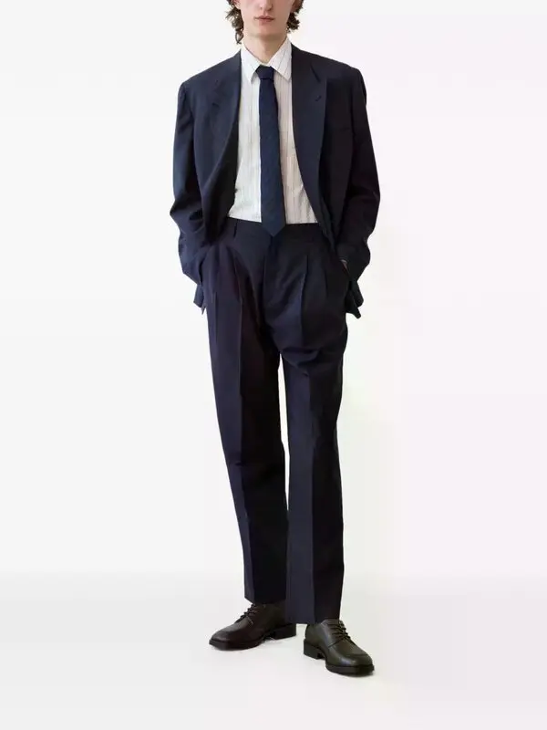 CARTER YOUNG Kirk Unstructured Double-breasted Blazer