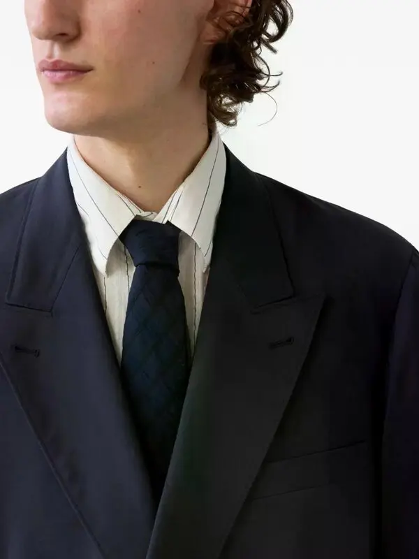 CARTER YOUNG Kirk Unstructured Double-breasted Blazer