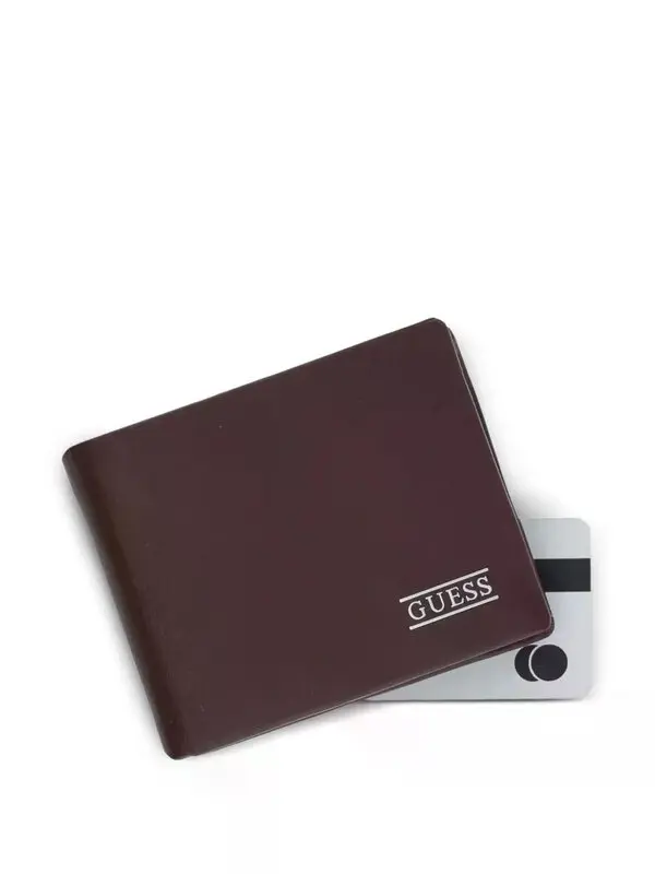 Guess New Boston Logo Wallet - Brown