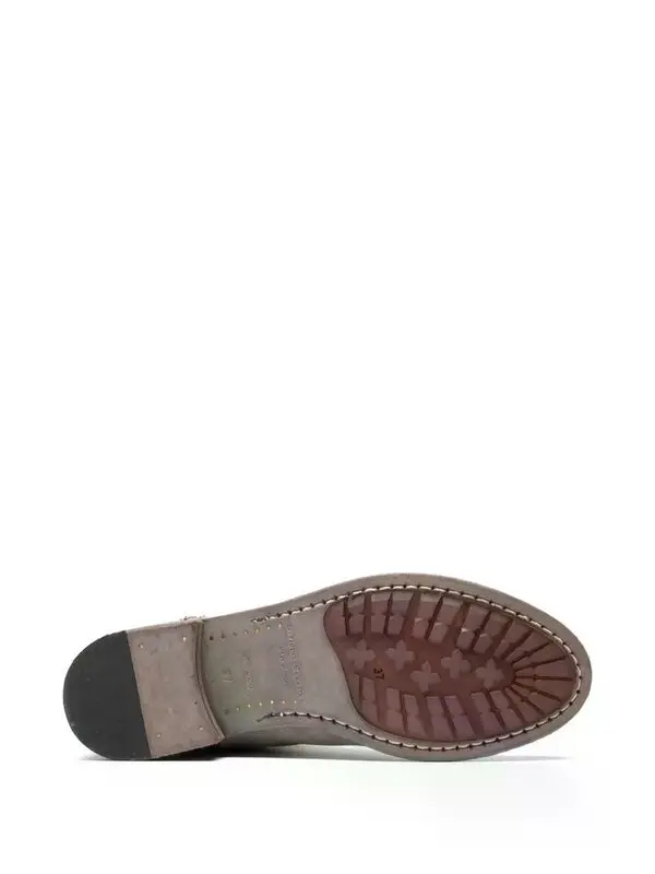 Officine Creative Lison Zip Suede Boots - Neutrals