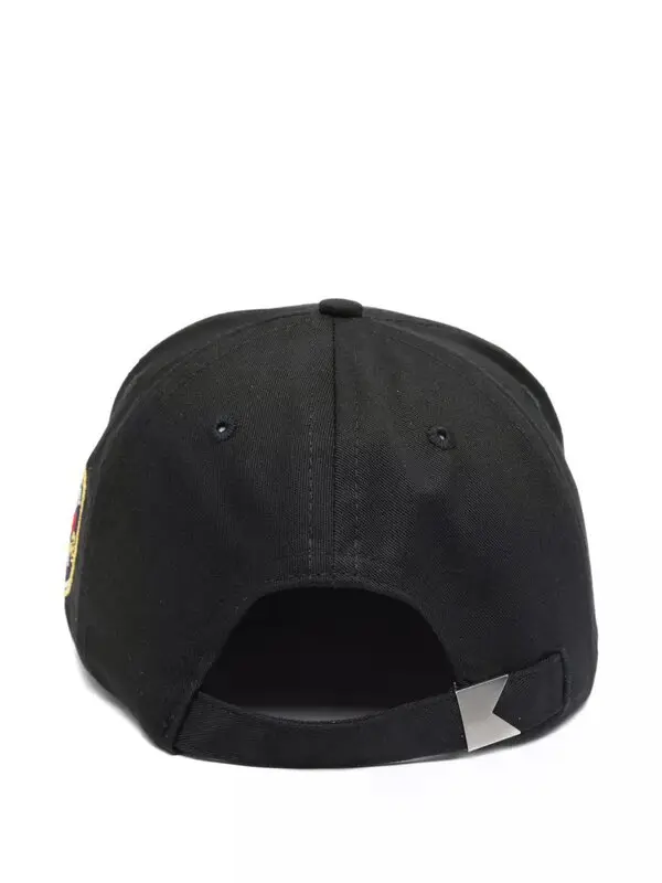 Rhude Logo Patch Baseball Cap - Black