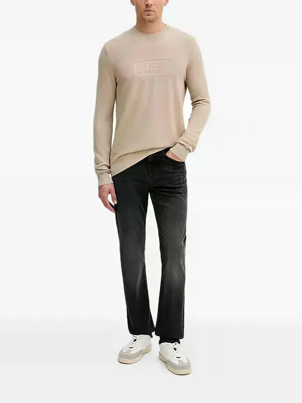 Guess Embossed Textured Sweater