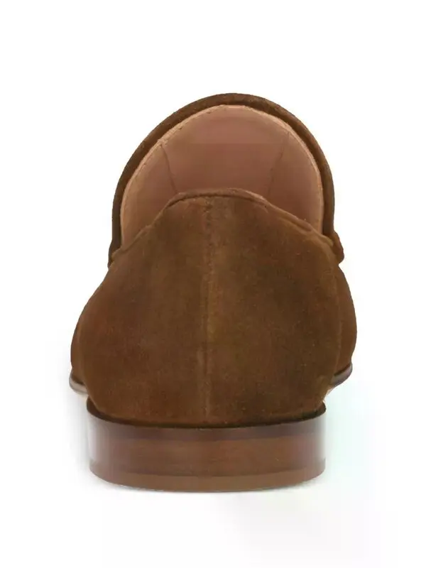 GIANVITO ROSSI Tassel-detail Loafers - Brown