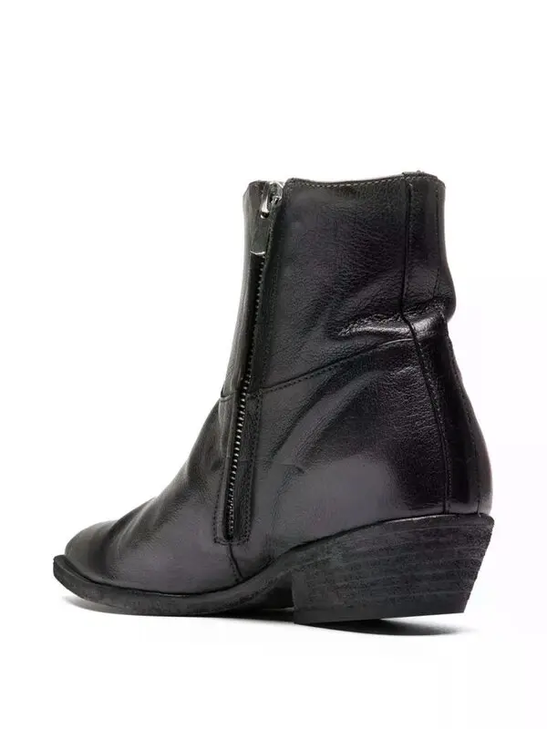 Officine Creative Noelie Dd Pointed-toe Leather Boots