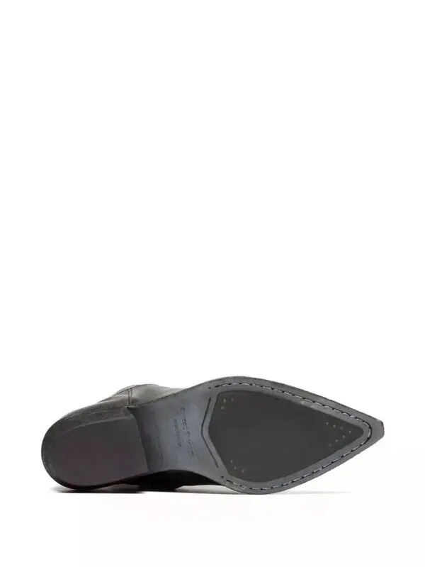 Officine Creative Noelie Dd Pointed-toe Leather Boots