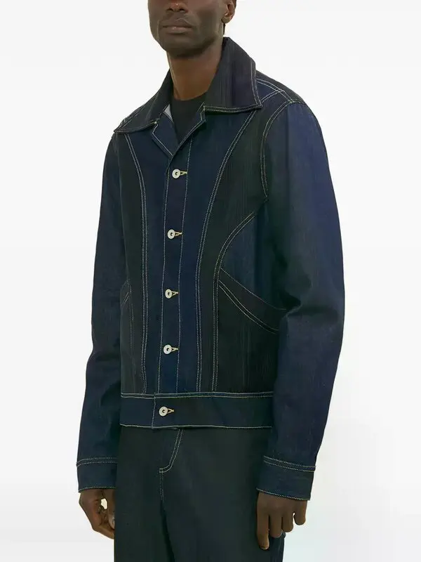 Nicholas Daley Corduroy Panel Jacket - Blue | Editorialist