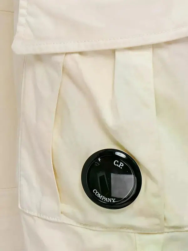 C.P. COMPANY Lens-detail Cargo Shorts - Neutrals