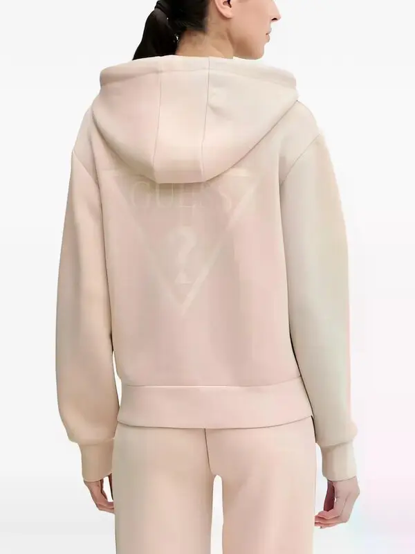 Guess Logo Zip-up Hoodie