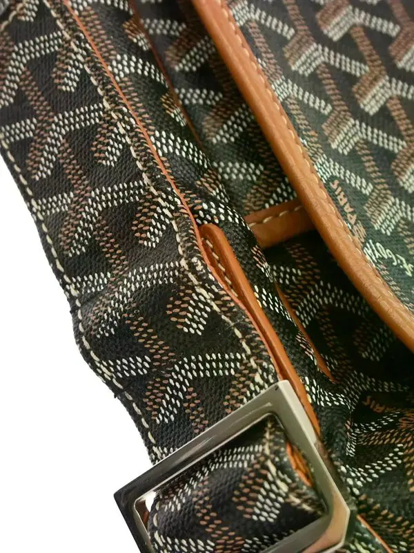 Goyard 2013 Gm Grand Bleu Patterned Shoulder Bag