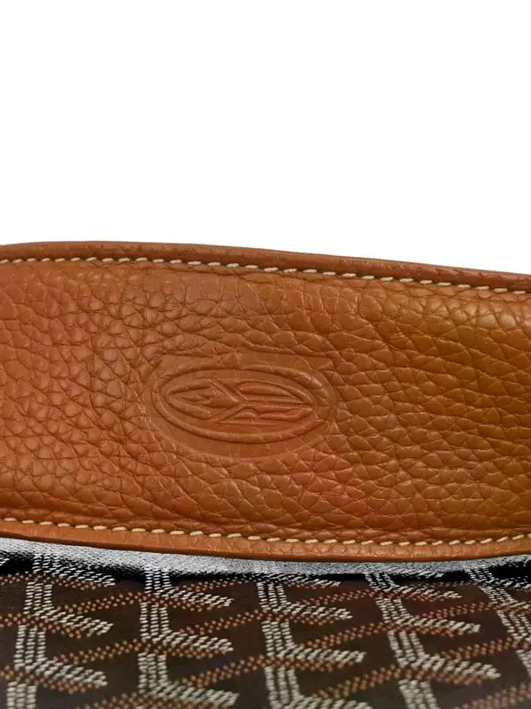 Goyard 2013 Gm Grand Bleu Patterned Shoulder Bag