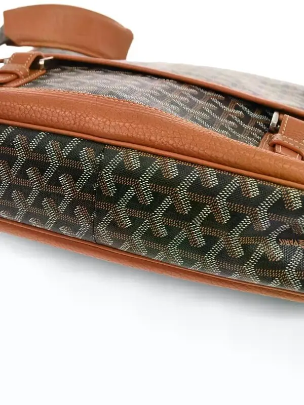 Goyard 2013 Gm Grand Bleu Patterned Shoulder Bag