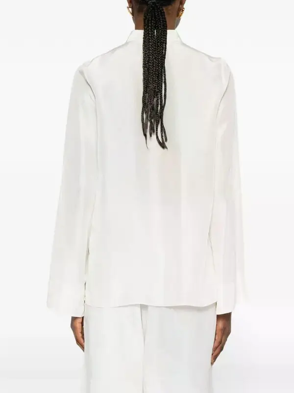 FORTE_FORTE Button Blouse