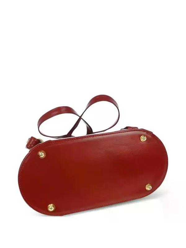 Saint Laurent 1990s Applique Leather Backpack