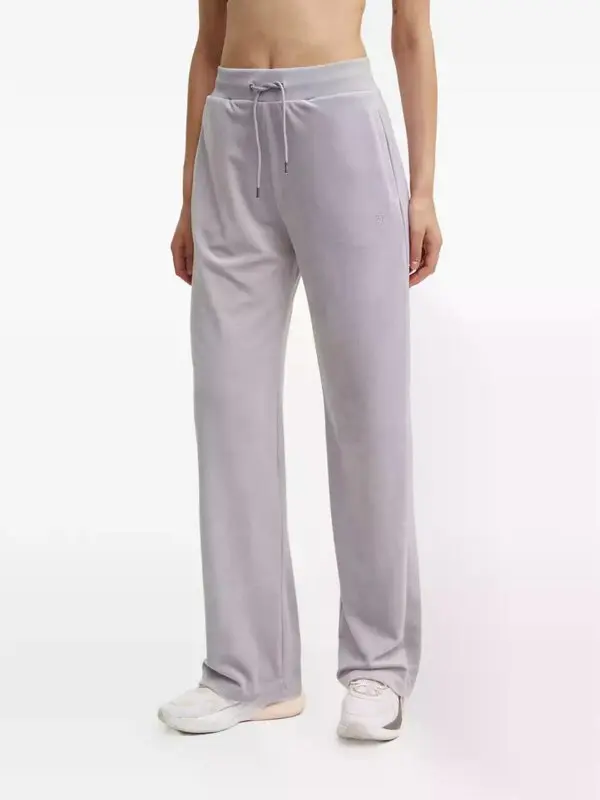 Guess Rhinestone-embellished Track Pants - Purple