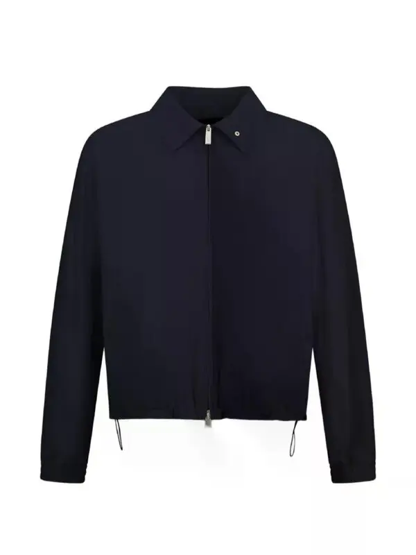 Herno Crinkle Zipped Jacket